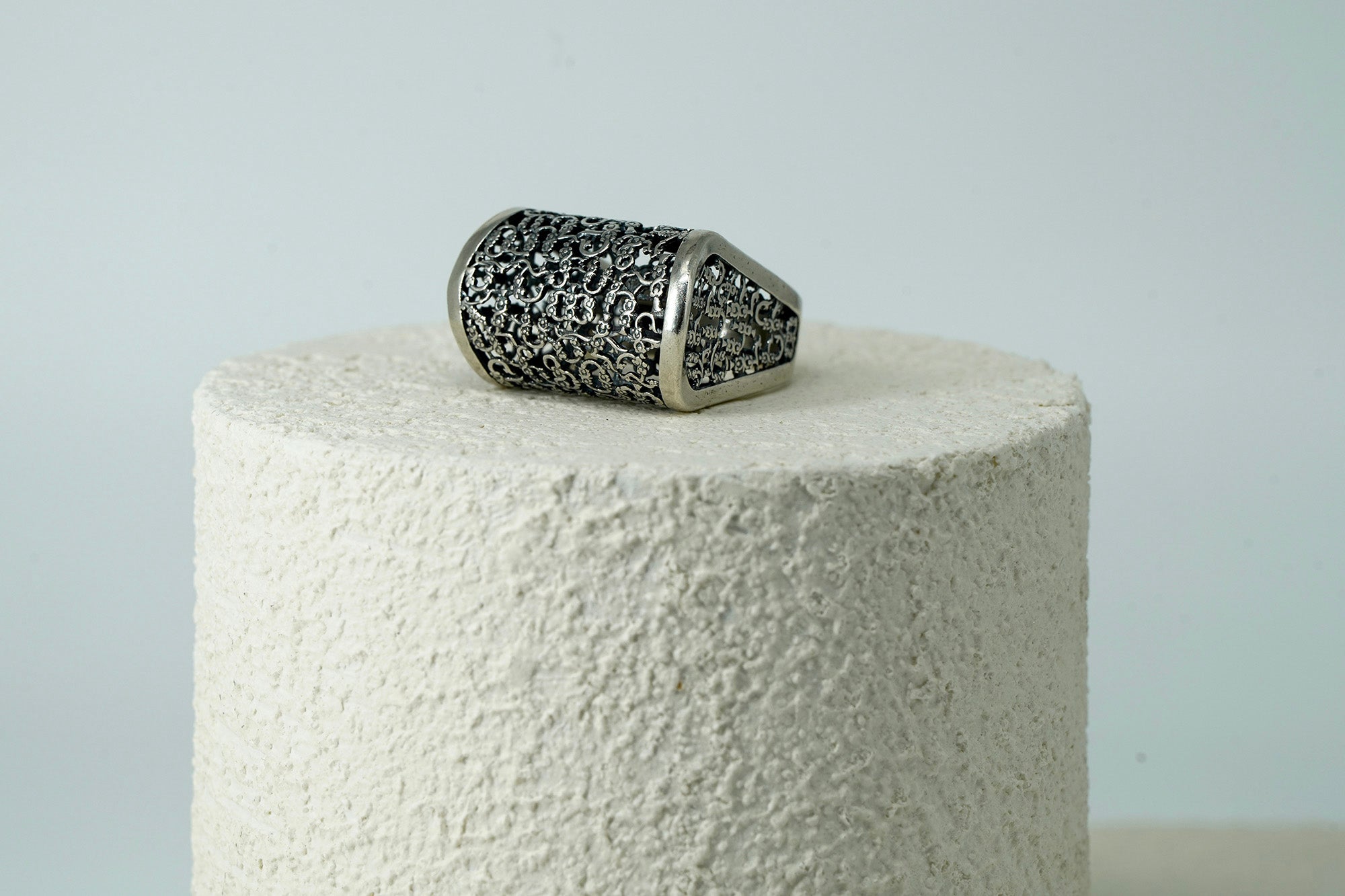 Alphabet Rectangular Ring – Shine In Beauty